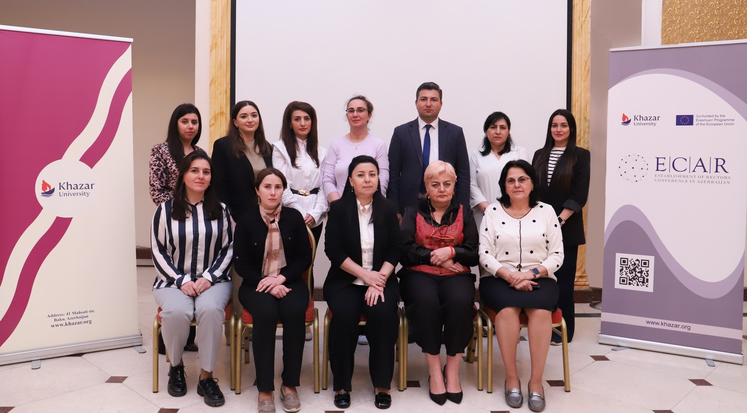 Training within ERASMUS + ECAR Project - NEWS-Khazar University